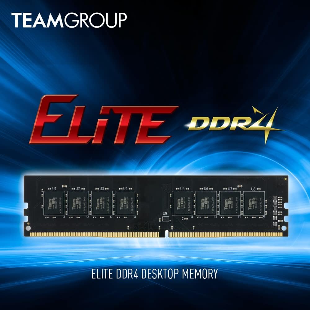 Teamgroup Elite DDR4-3200Mhz CL22-22-22-52 Desktop Memory (8GB/16GB ...