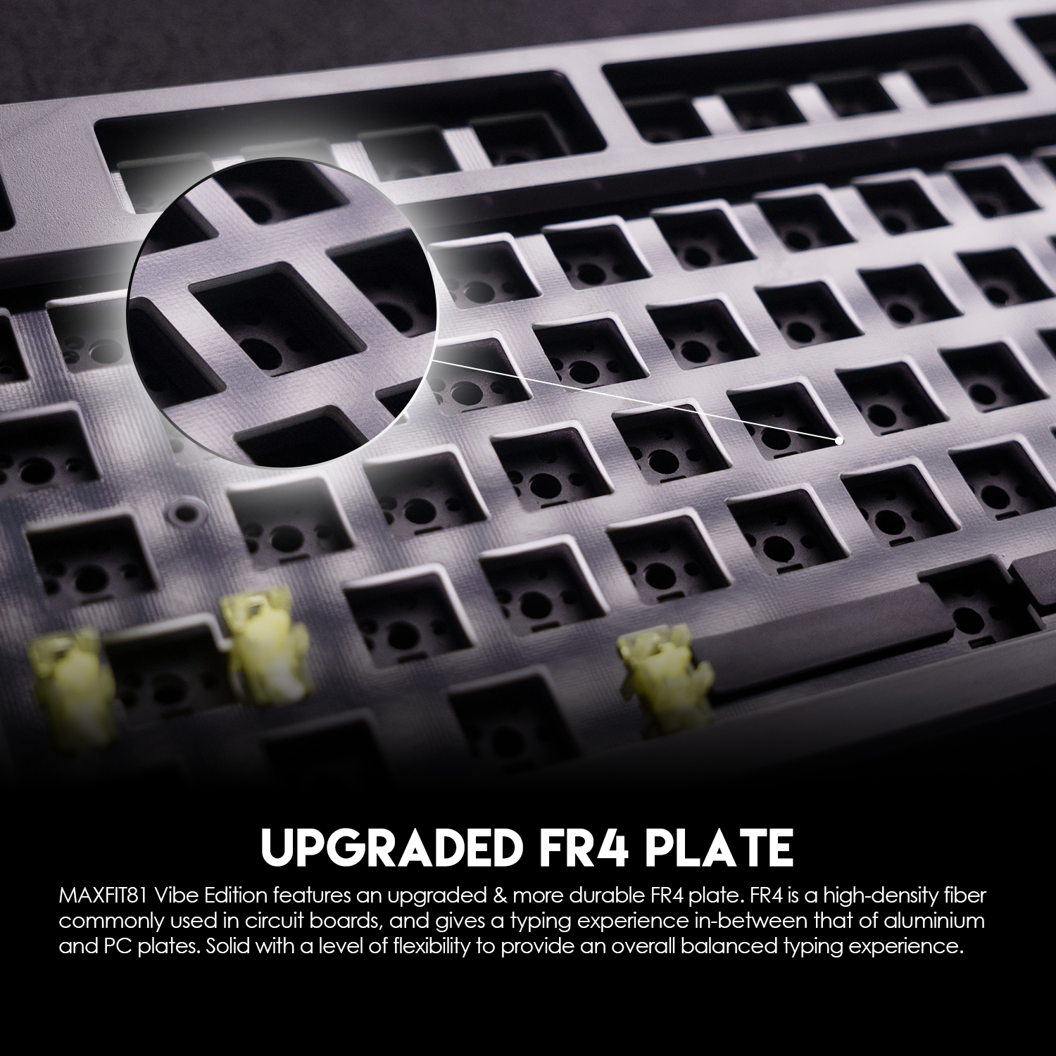 Fantech Maxfit81 MK910 Barebone RGB Wireless Mechanical Gaming Keyboard ...