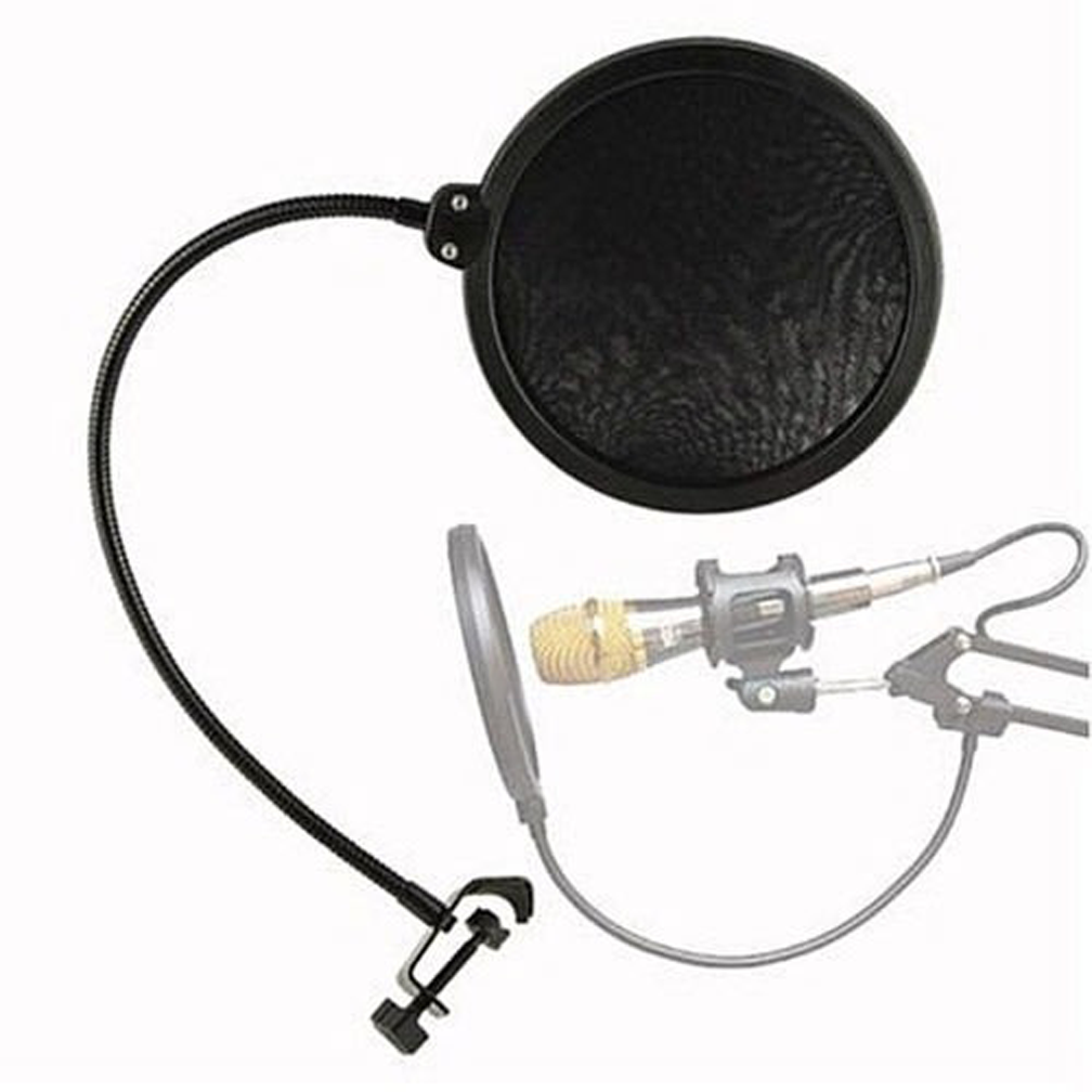 RIXTON Adjustable Microphone Stand / Phone Holder / Mic Filter Shield ...