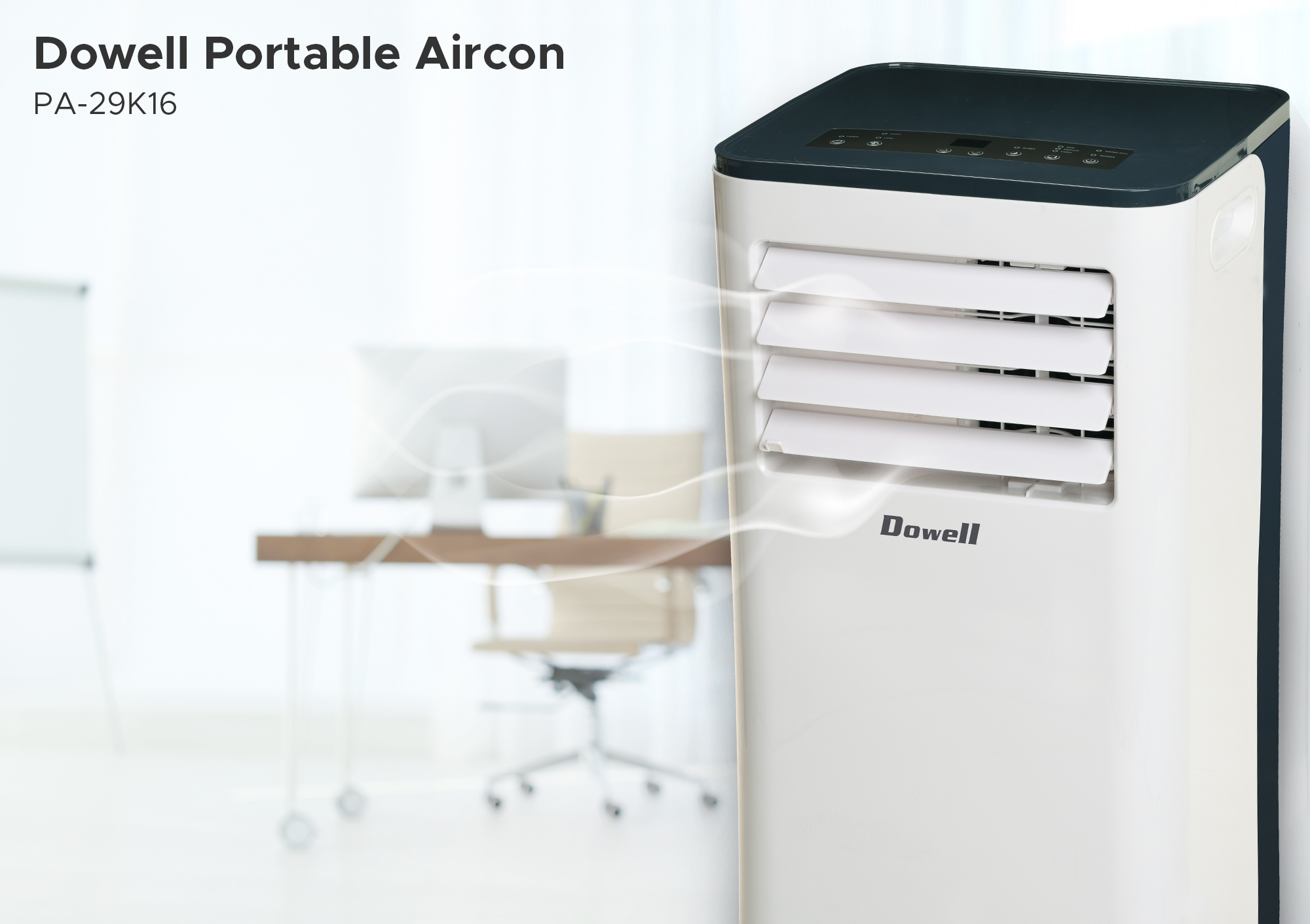 Dowell PA-29K16 Portable Air Conditioner 1HP | Shopee Philippines