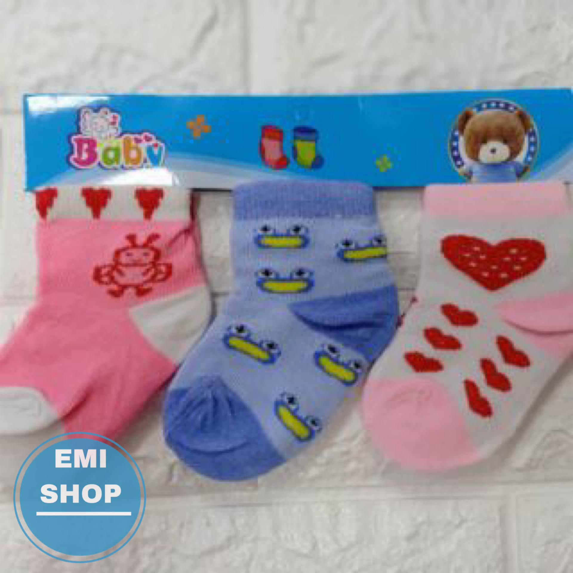 Emi shop COD BABY SOCKS (3 PAIRS) | Shopee Philippines