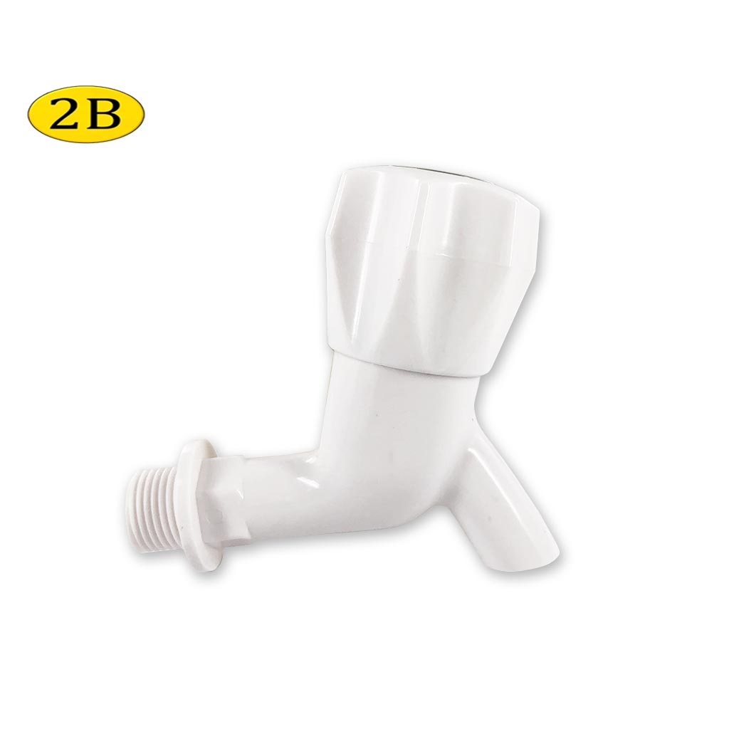 2b 1/2" Thread Size Faucet Round Handle Hose Bib Water Tap PFRH-PB ...
