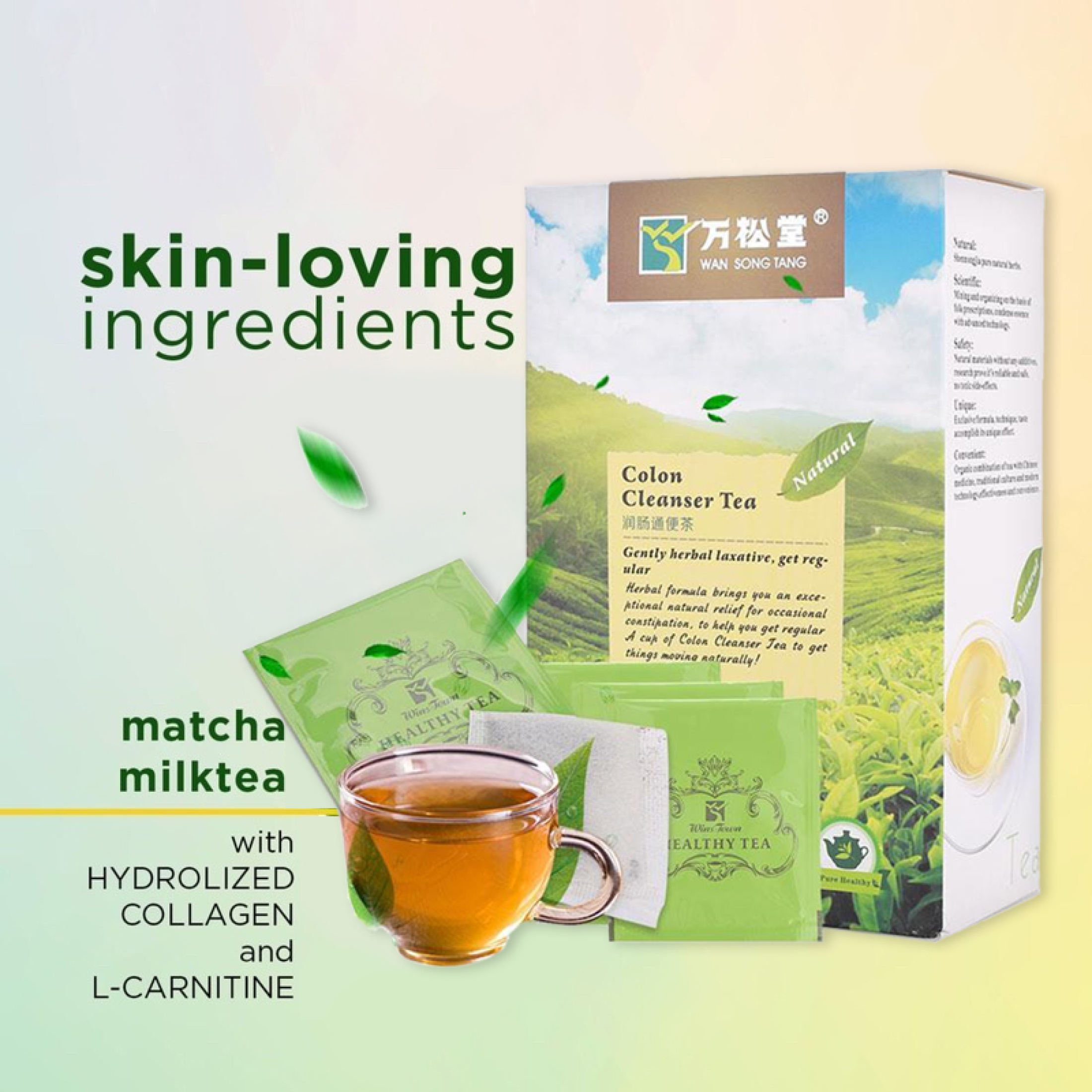 Colon Cleanser Tea 20PCS Chinese Body Slimming tea lose weight Healthy ...