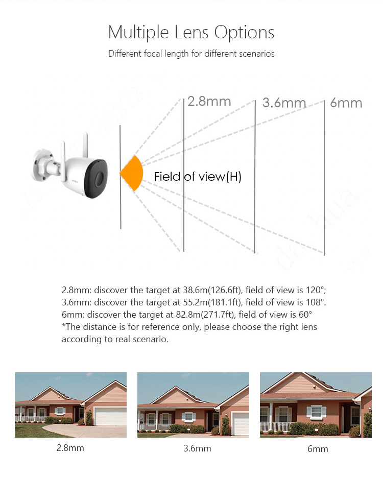IMOU Bullet 2C 4MP IPC-F42N-D 2K QHD CCTV Smart Monitoring WiFi Outdoor ...