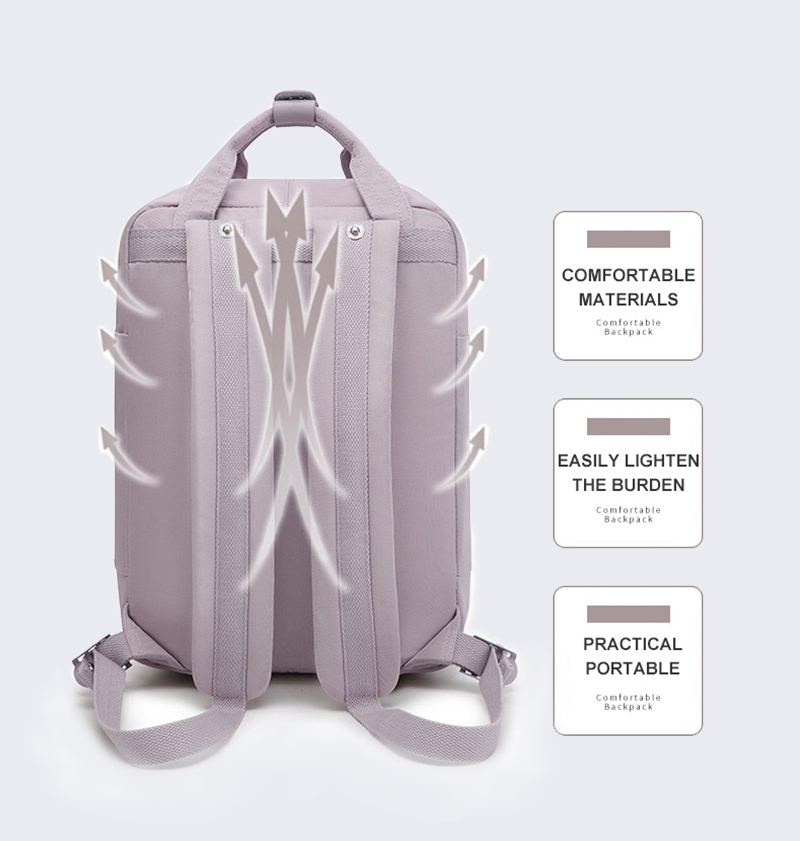 Doughnut Macaroon Backpack Original Large capacity School Bag ...