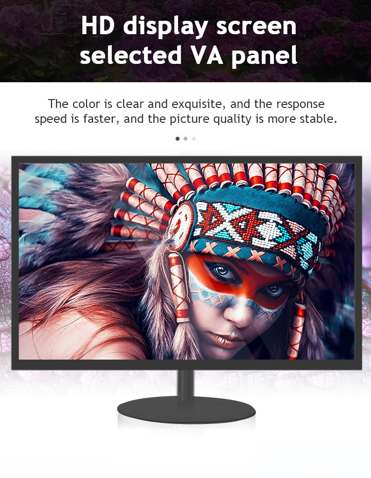 VOVOVA Original Brand New LED Monitor 17/19/22/24inch 75HZ PC Computer ...