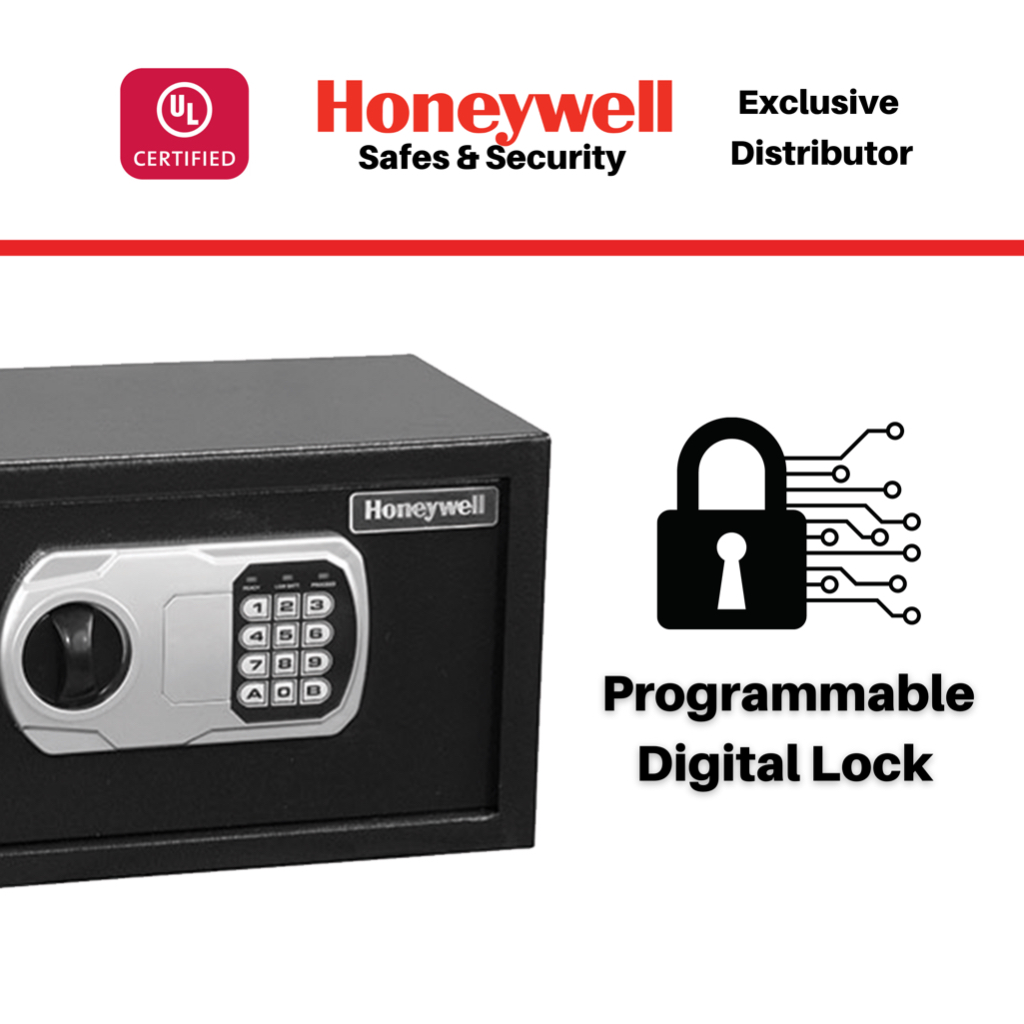 Honeywell Safe 5101 Digital Anti-Theft Security Safe Cash Vault Box ...