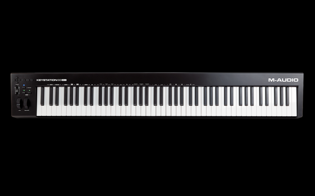 M-Audio - Keystation 88 MK3 88 Key Semi Weighted MIDI Keyboard ...
