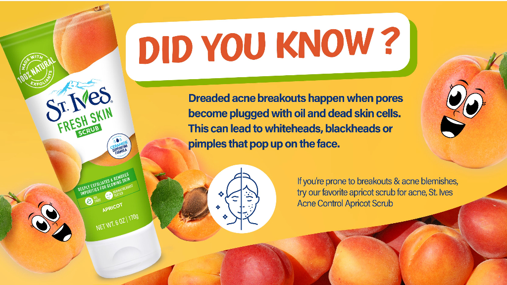 ST. IVES Fresh Skin Apricot Face Scrub Made with 100% Natural ...