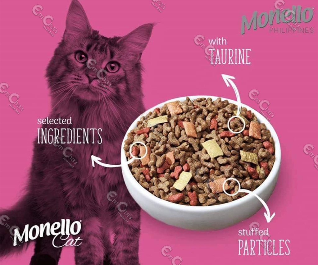 JUMBO 7kgs MONELLO CAT SALMON (URINARY TRACK HEALTH) Original Packaging ...