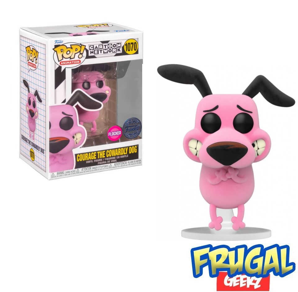 Funko Pop! Animation: Cartoon Network - Courage The Cowardly Dog ...