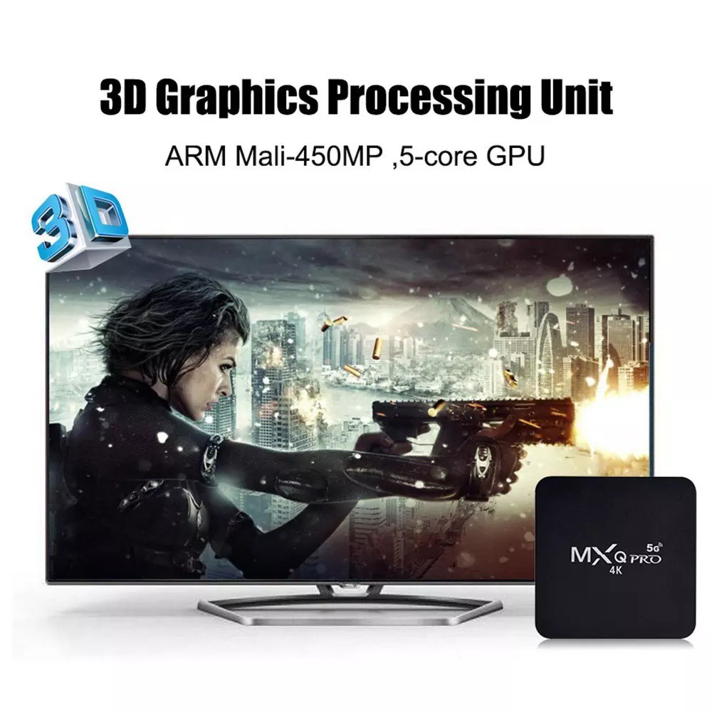 Android TV Box for Smart TV Device, 4K Receivers HD Wireless Wi-Fi ...