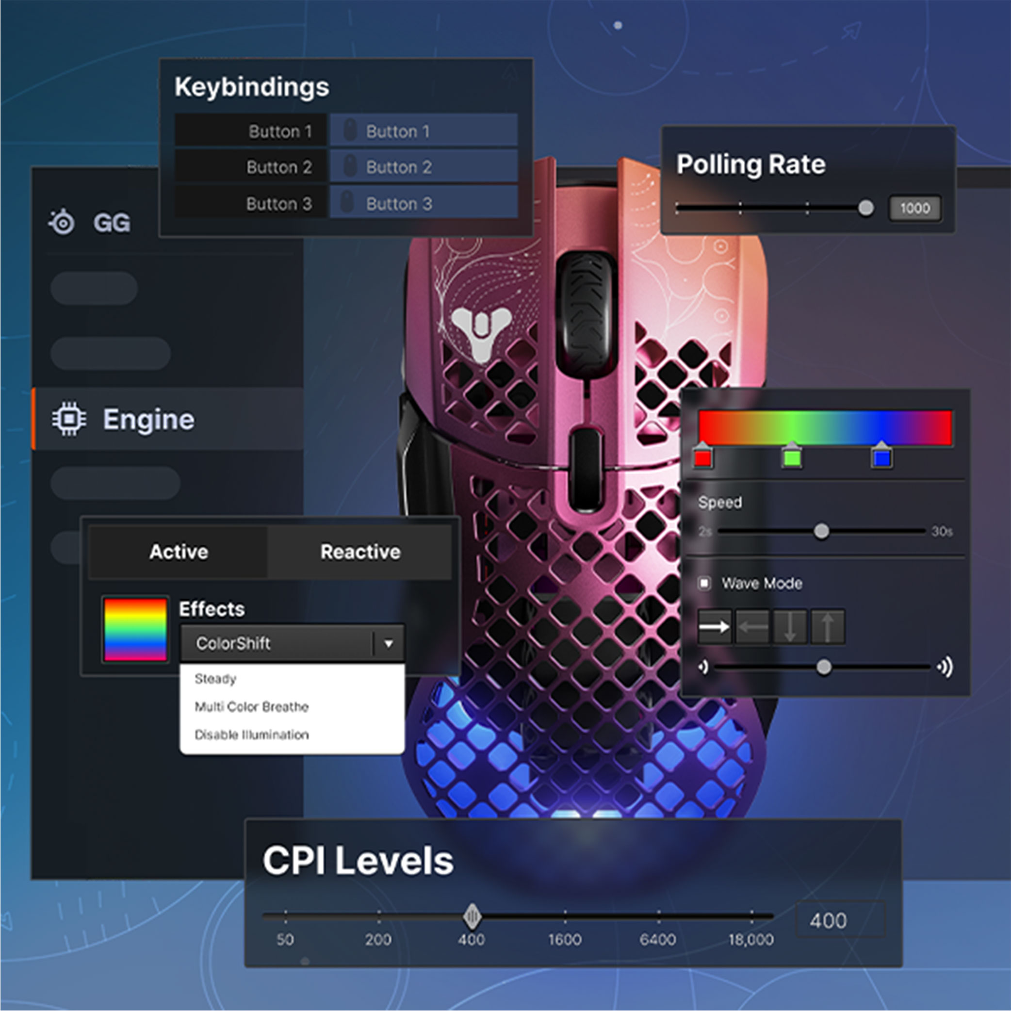 [Limited Edition] SteelSeries Destiny 2: Lightfall Edition Aerox 5 ...