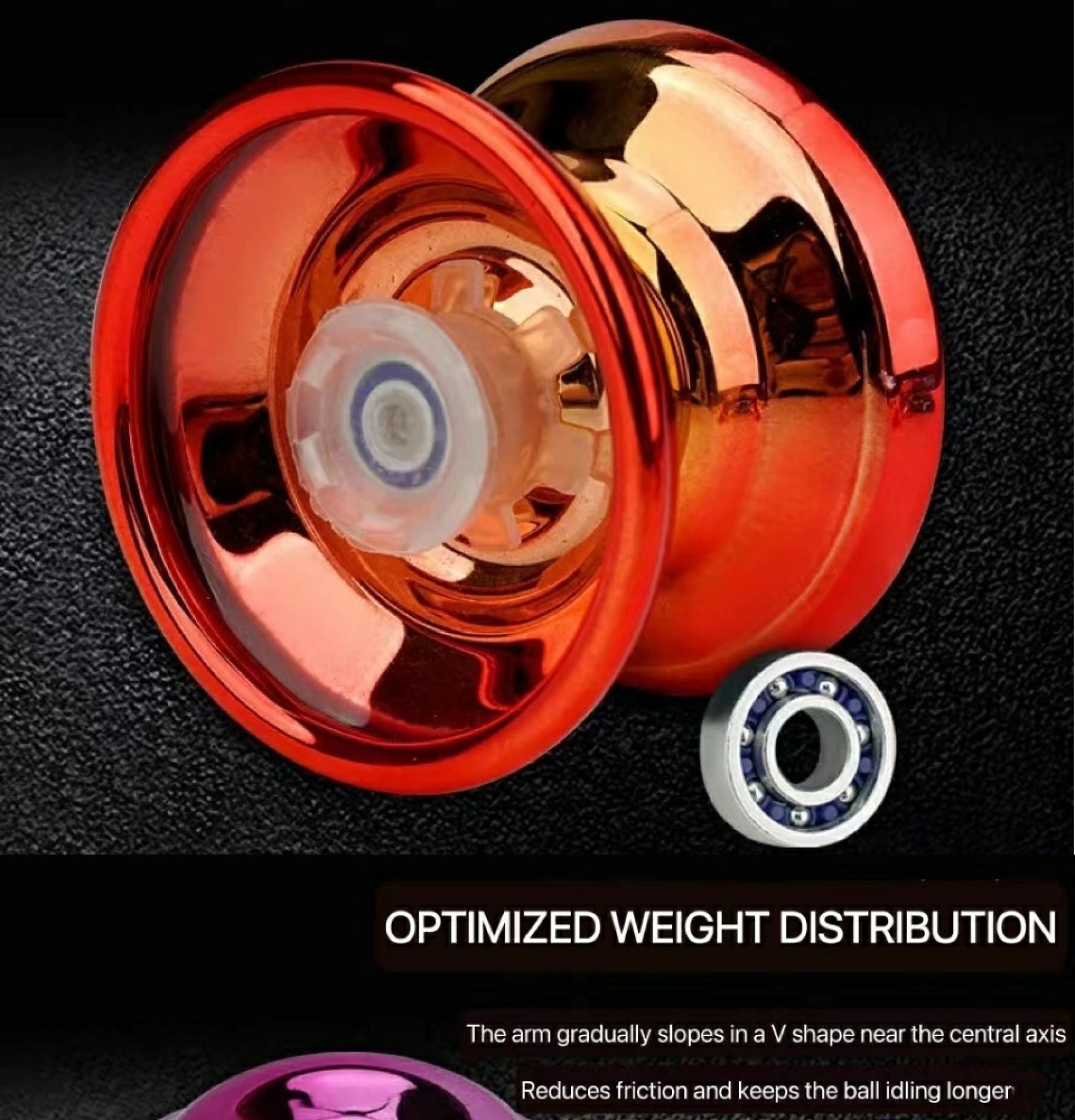 Magic Yoyo Speed Aluminum Alloy Metal Professional High Performance ...