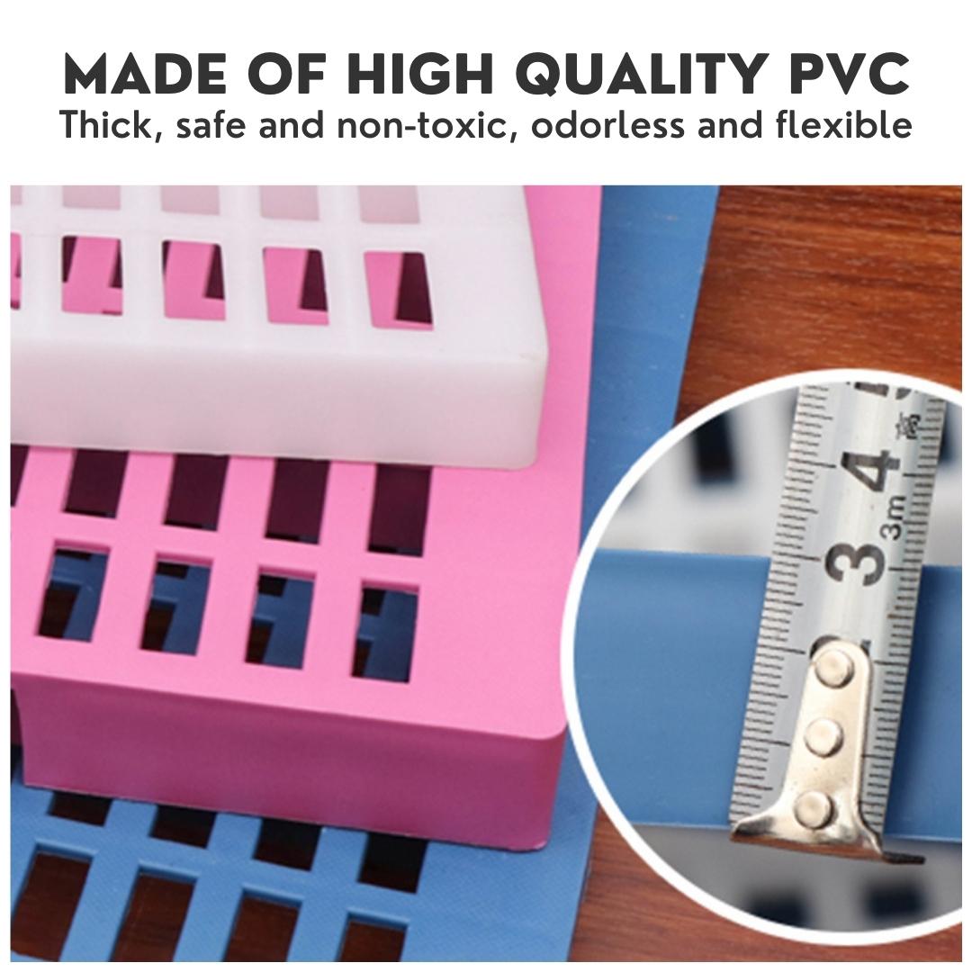 Heavy Duty Plastic Matting for Dog 1ft x 3ft Interlocking and Non-Slip ...