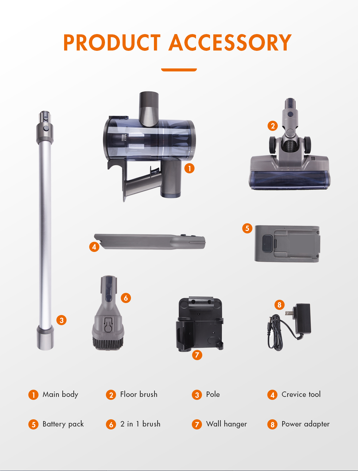 Gaabor Vacuum Cleaner 3-In-1 Multi-Use Power Suction Lightweight ...