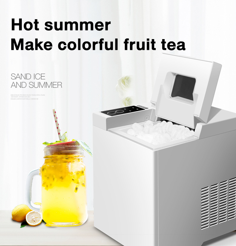 15KG Smart ice maker machine for business commercial portable ice ...