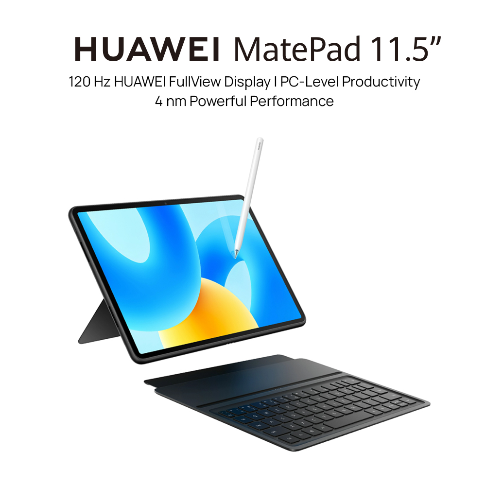 Huawei Matepad 11.5” (Wi-Fi) Tablet | 8GB RAM + 128GB ROM | Snapdragon ...