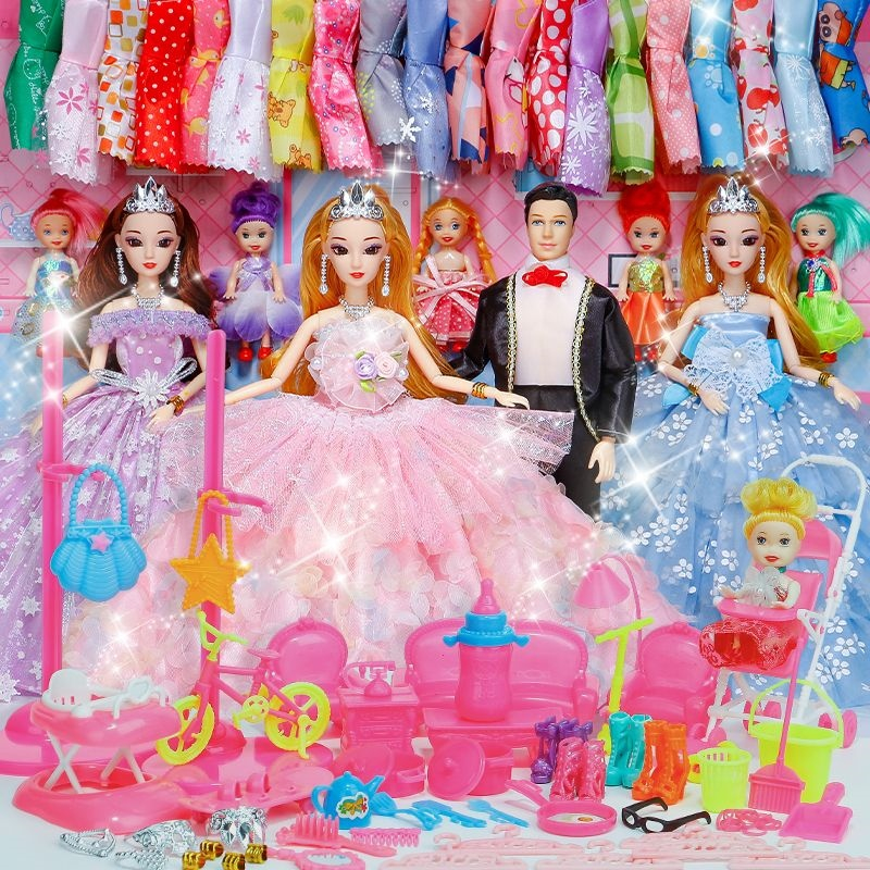 【Fast Delivery】 Doll Set For Girls Kids Princess House Big Size On Sale ...