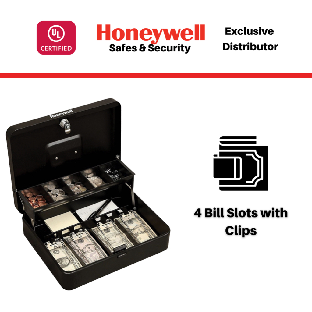 Honeywell Safe 6213 Tiered Security Cash Box | Shopee Philippines