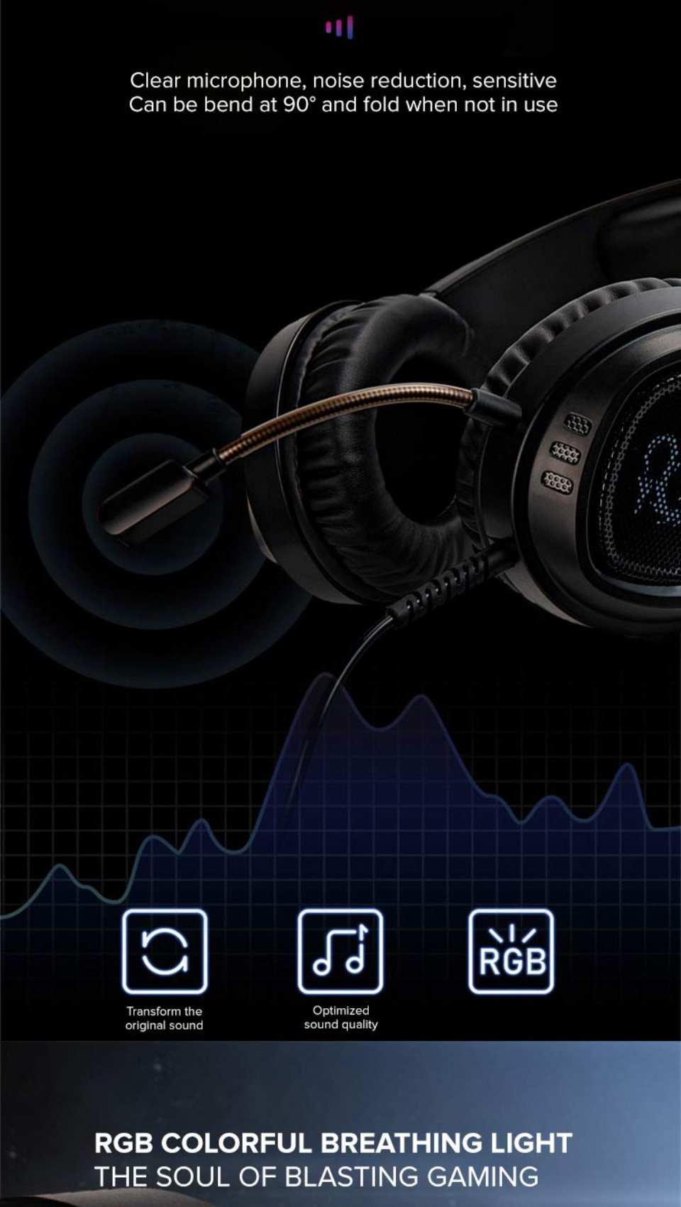 Tylex XG88 ( Noise Cancellation) Gaming Headsets For PC / Mobile Phones ...