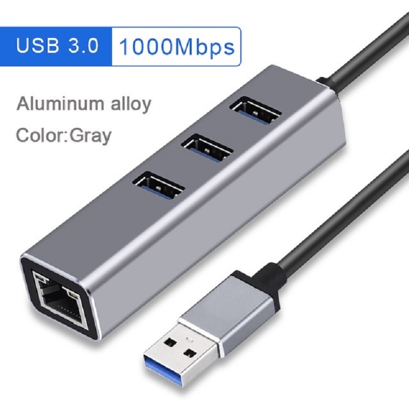 ODBORE USB HUB for laptop Type C Adaptor USB 3.0 Hub To Rj45 Ethernet ...
