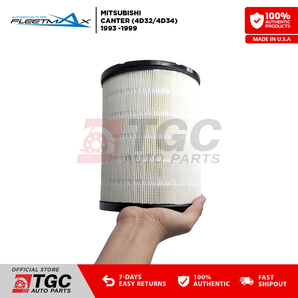 Fleetmax Air Filter / Air Cleaner MITSUBISHI CANTER (4D32/4D34) 1993 ...
