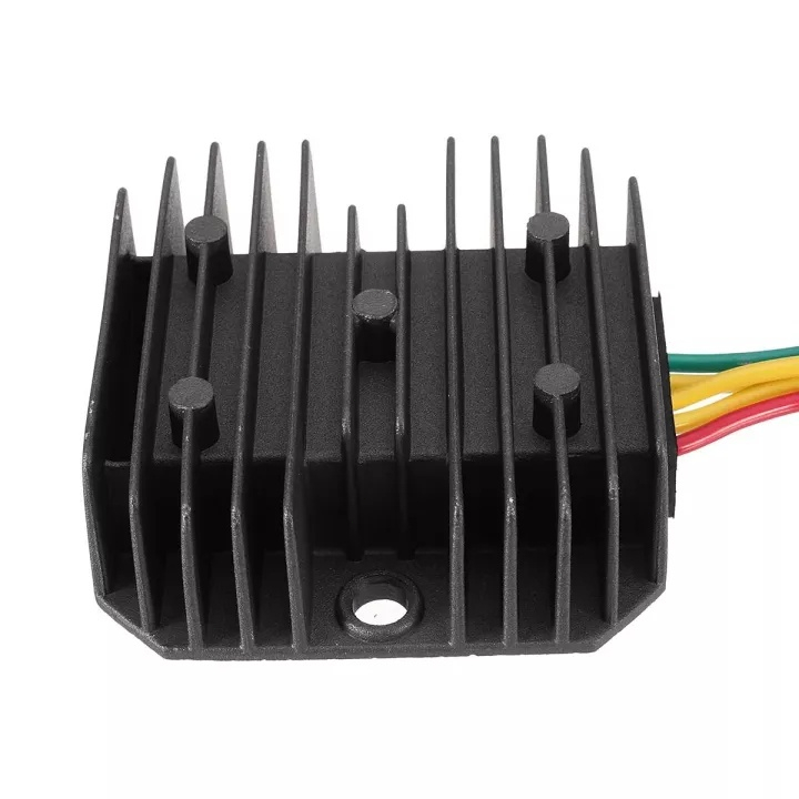 Monqiqi 5 Wire Full Wave Motorcycle Regulator Rectifier for 12V DC Bike Quad Universal | Shopee ...