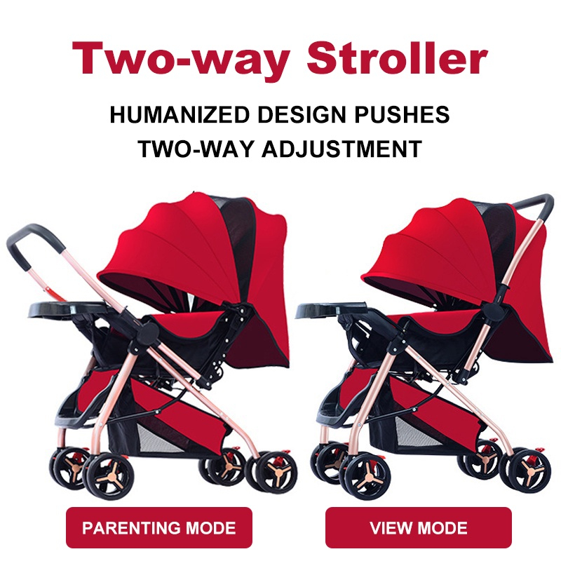 Stroller For Baby Reversible Baby Stroller Newborn Foldable Stroller 0 ...