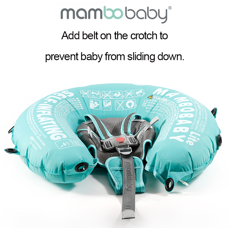 Mambobaby Self-Inflating Chest Type with Canopy and Tail Floater ...