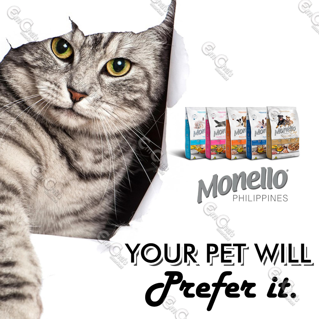 JUMBO 7kgs MONELLO CAT SALMON (URINARY TRACK HEALTH) Original Packaging ...