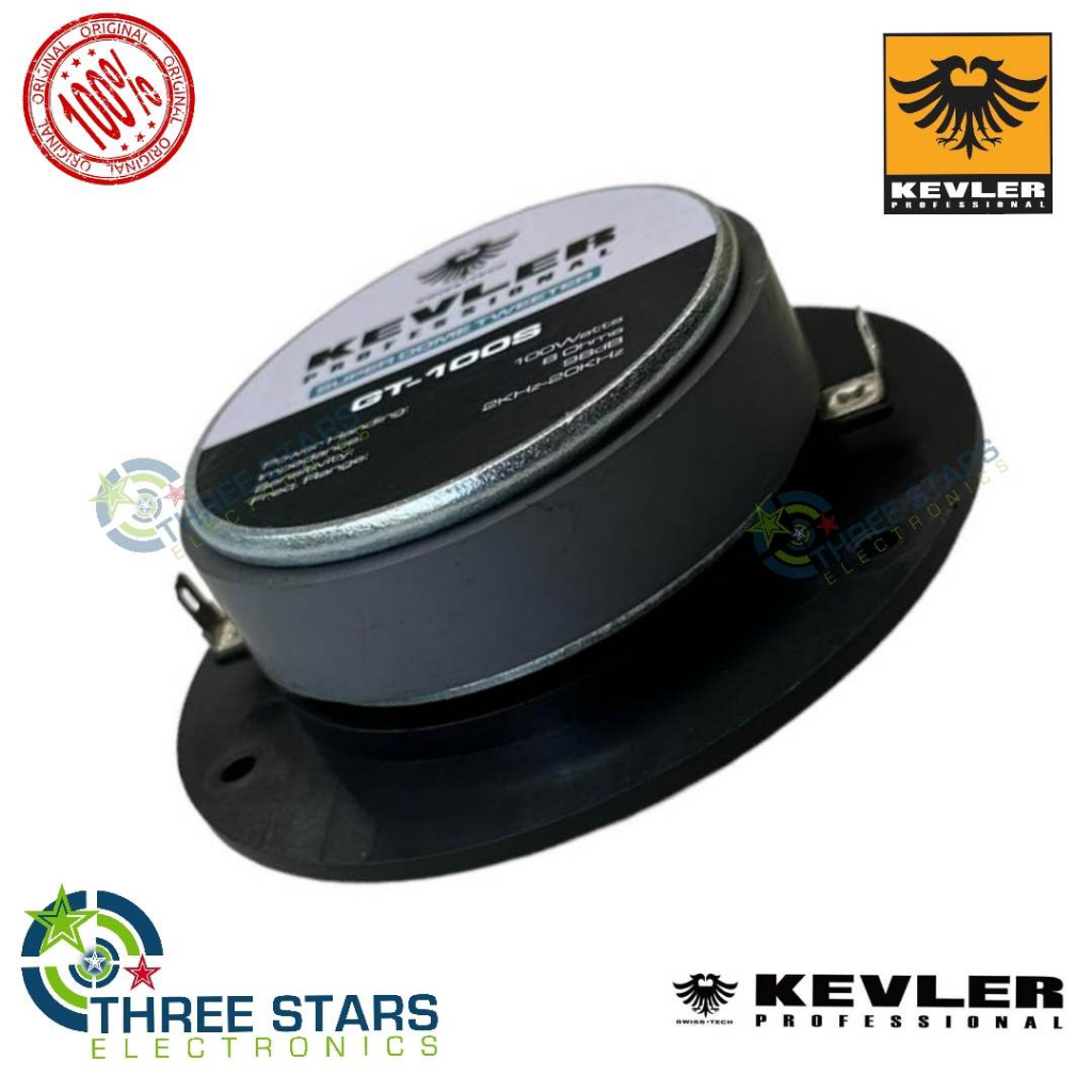 Original 1pc Kevler Professional GT - 100S 100 Watts Super Dome Tweeter ...