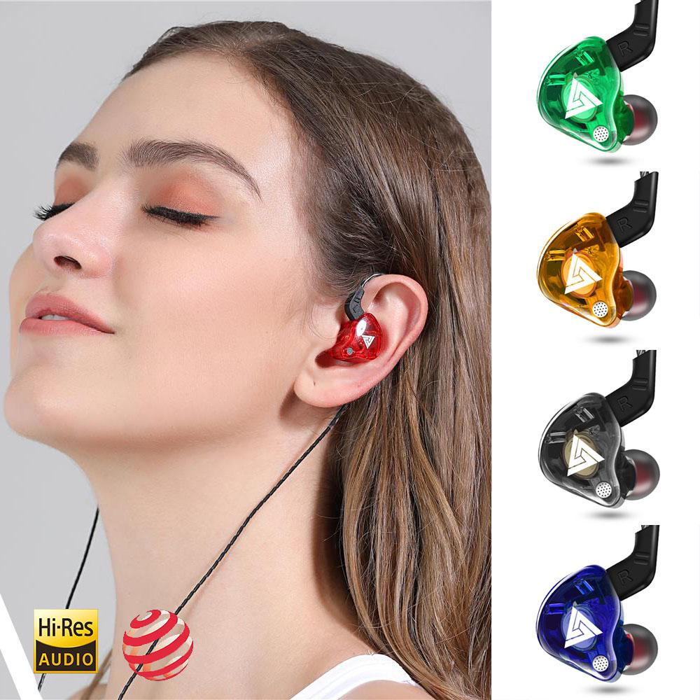 QKZ AK6 Dynamic Headset with Mic HIFI Upgrade Version Bass Earphone ...
