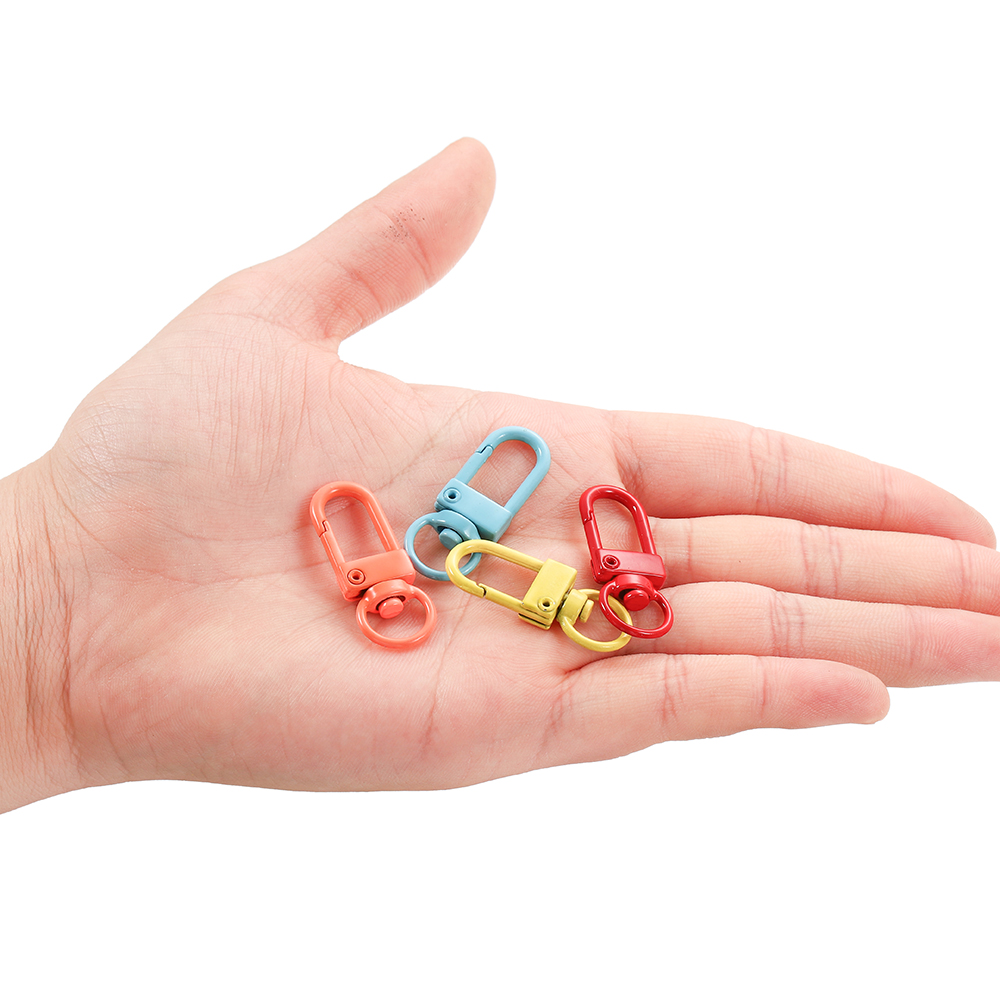 St.kunkka (5 Pcs/Lot) Colorful Key Chain Ring Metal Hook Clips Lobster ...