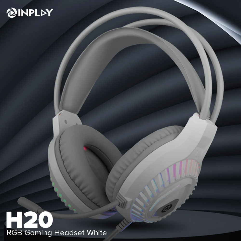 EasyPC| Inplay H20 noise cancelling Gaming Headset| RGB| Black and ...