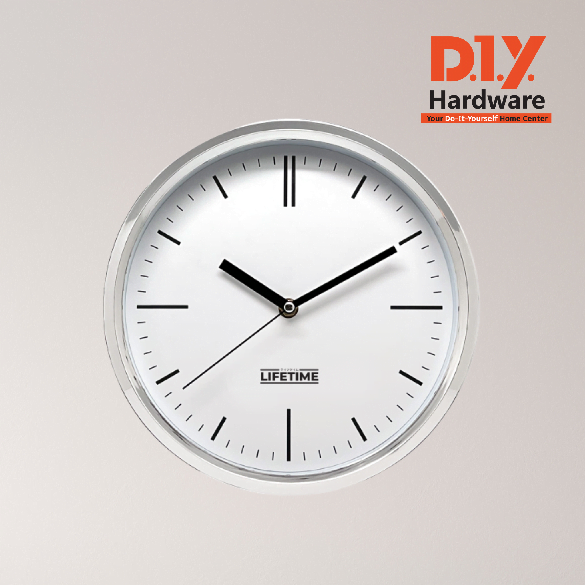 Lifetime Round Modern Wall Clock 10" 6221 | Shopee Philippines