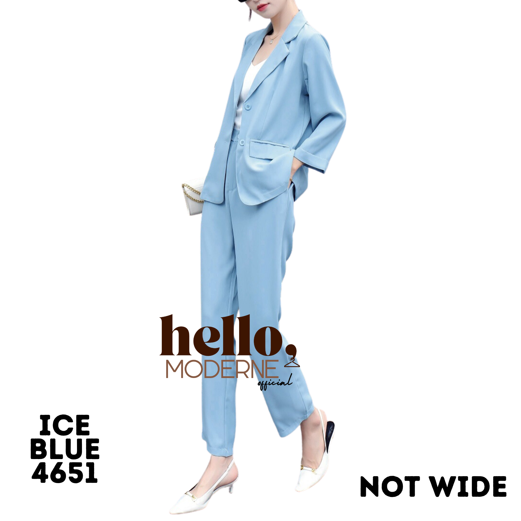 Hello Moderne Set Terno Blazer Trouser For Women Formal Wear Terno for ...