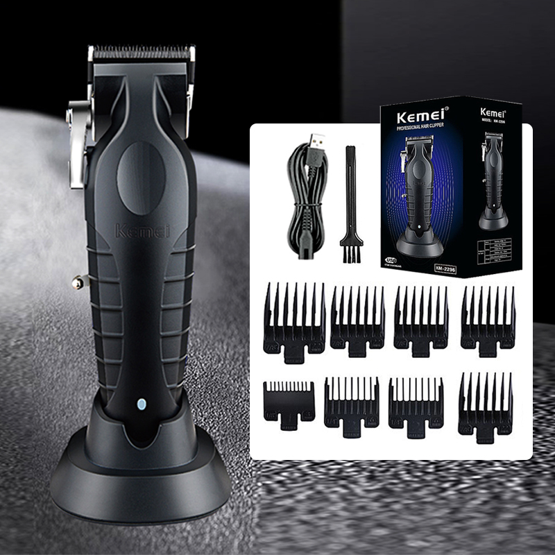 Km-2296 Usb Cordless Electric Body Groin Hair Clipper 2500mah Lithium Battery Hair Trimmer for ...
