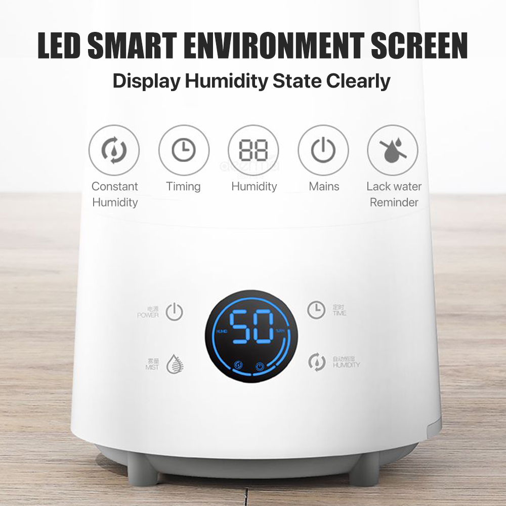 Deerma LD220 Air Humidifier 4L Cool Low Noise Floor Humidifier LED ...