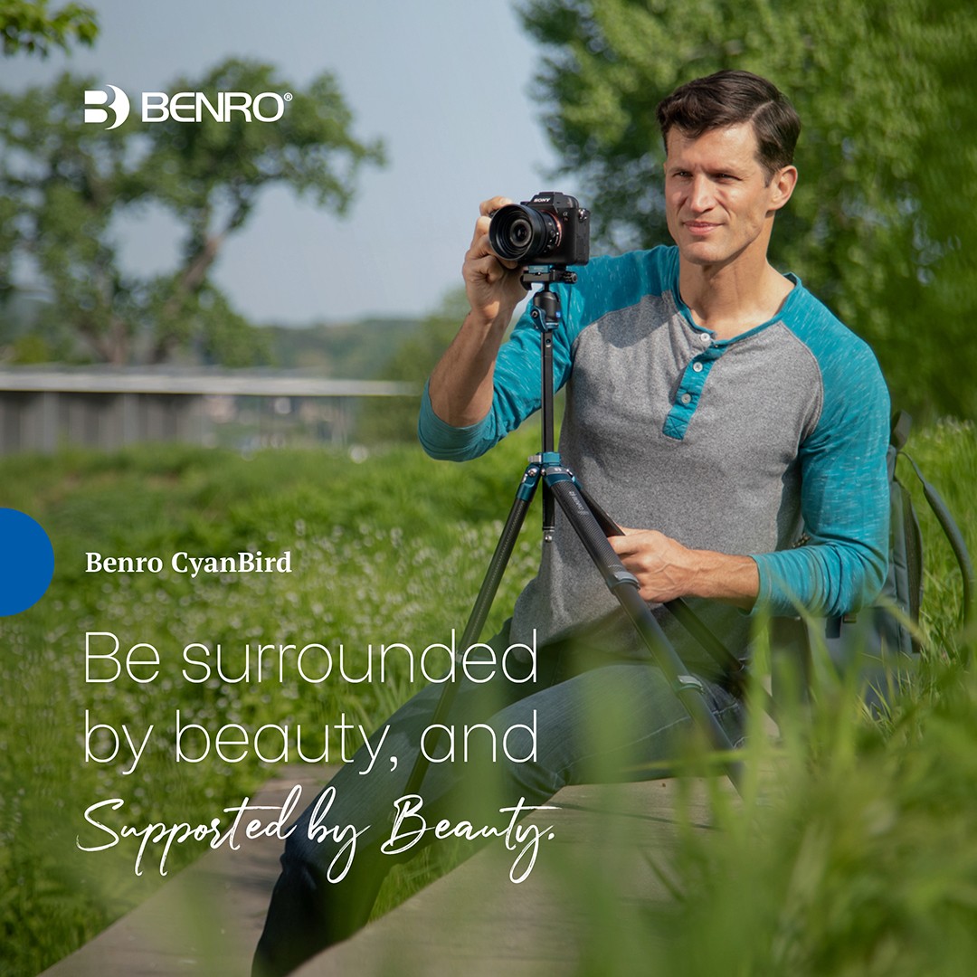 Benro TCBC15FS20PROC CyanBird Carbon Fiber Tripod with FS20PRO 2-in-1 Pan Head | Shopee Philippines