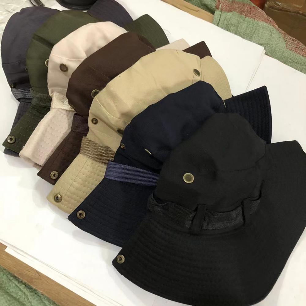 Spring Summer Sunshade Hat Men Bucket Hat Breathable Foldable Outdoor ...