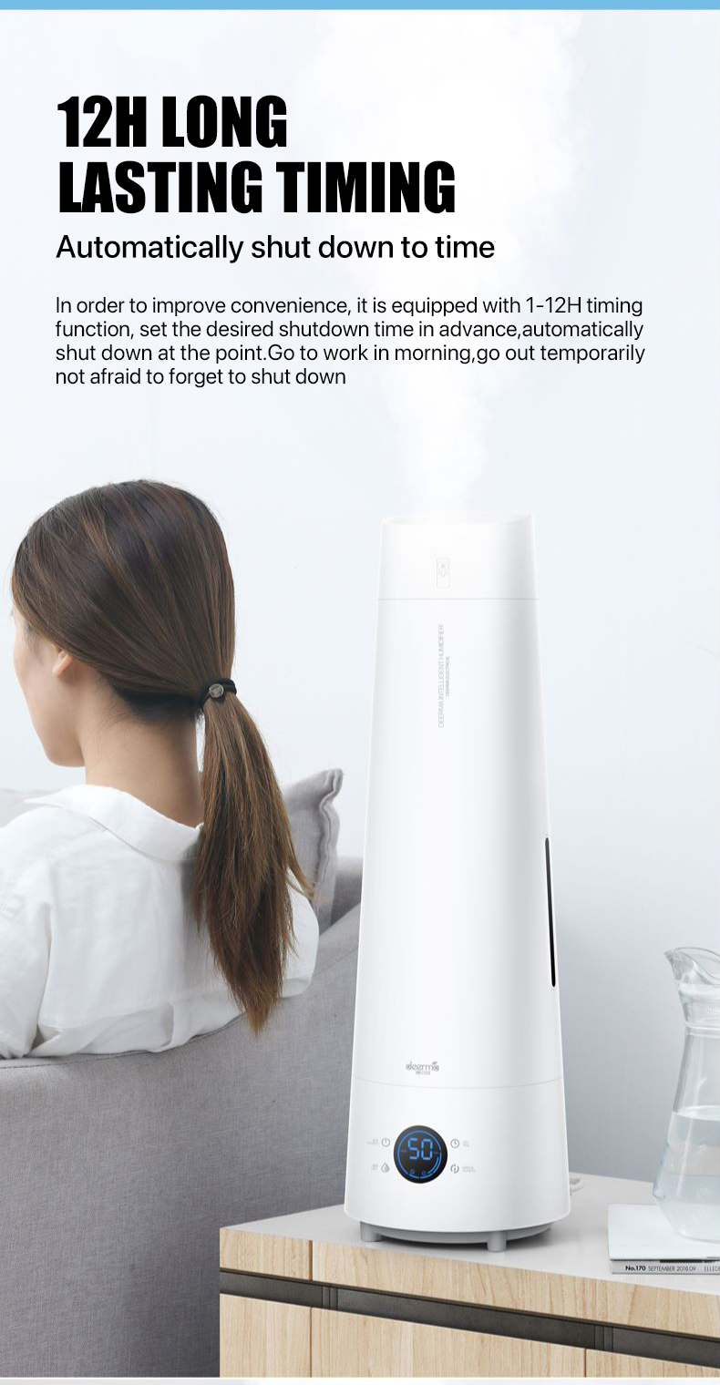 Deerma Humidifier LD220 4L Capacity Air Humidifier LED Display Control ...