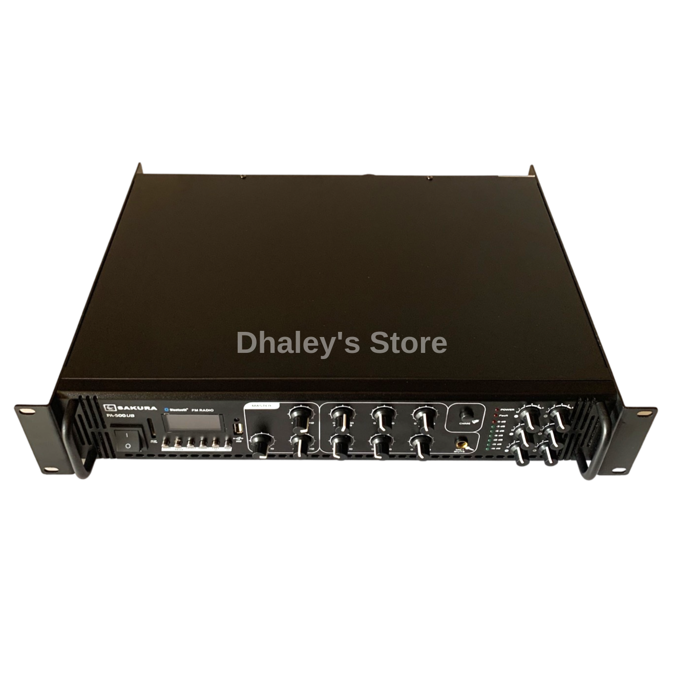 Sakura PA-500UB Public Address Amplifier 500watts with 6 Individual Zone Control PA 500UB ...