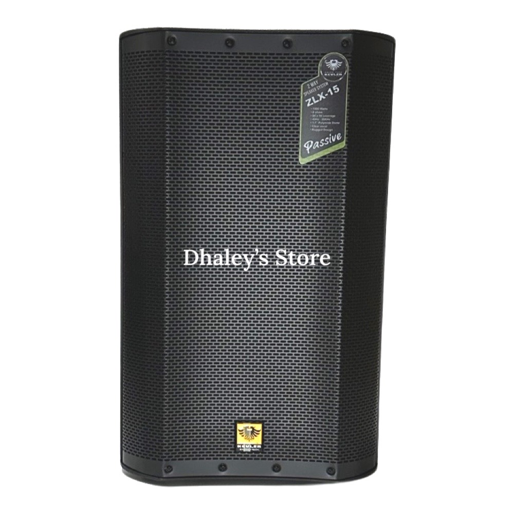 2pcs.Original Kevler ZLX-15 15" 1000watts Passive Speaker 2-Way Bass Reflex Speaker 15inch ...