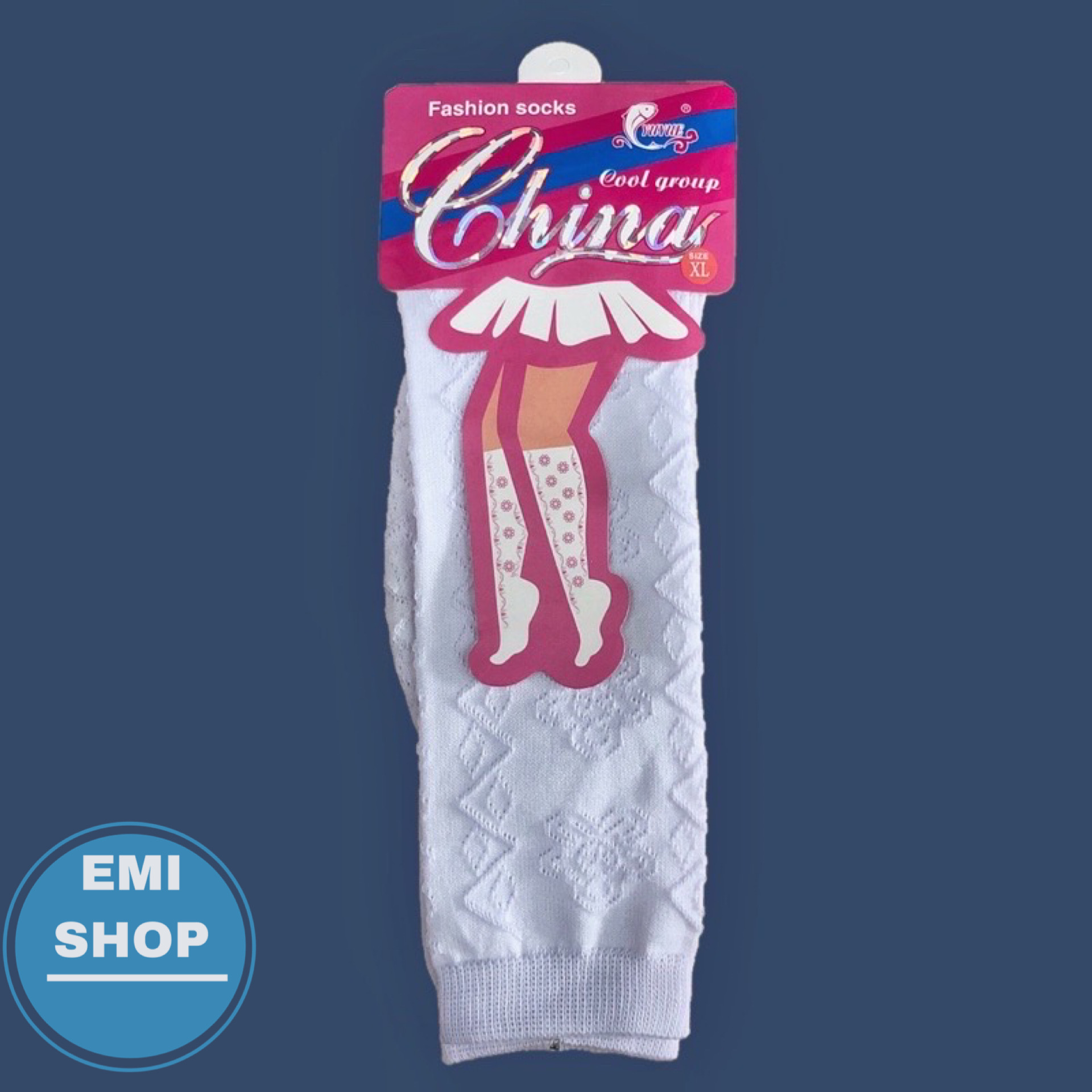 EMI Knee High Long Socks For Kid student socks kids sock cotton sock ...