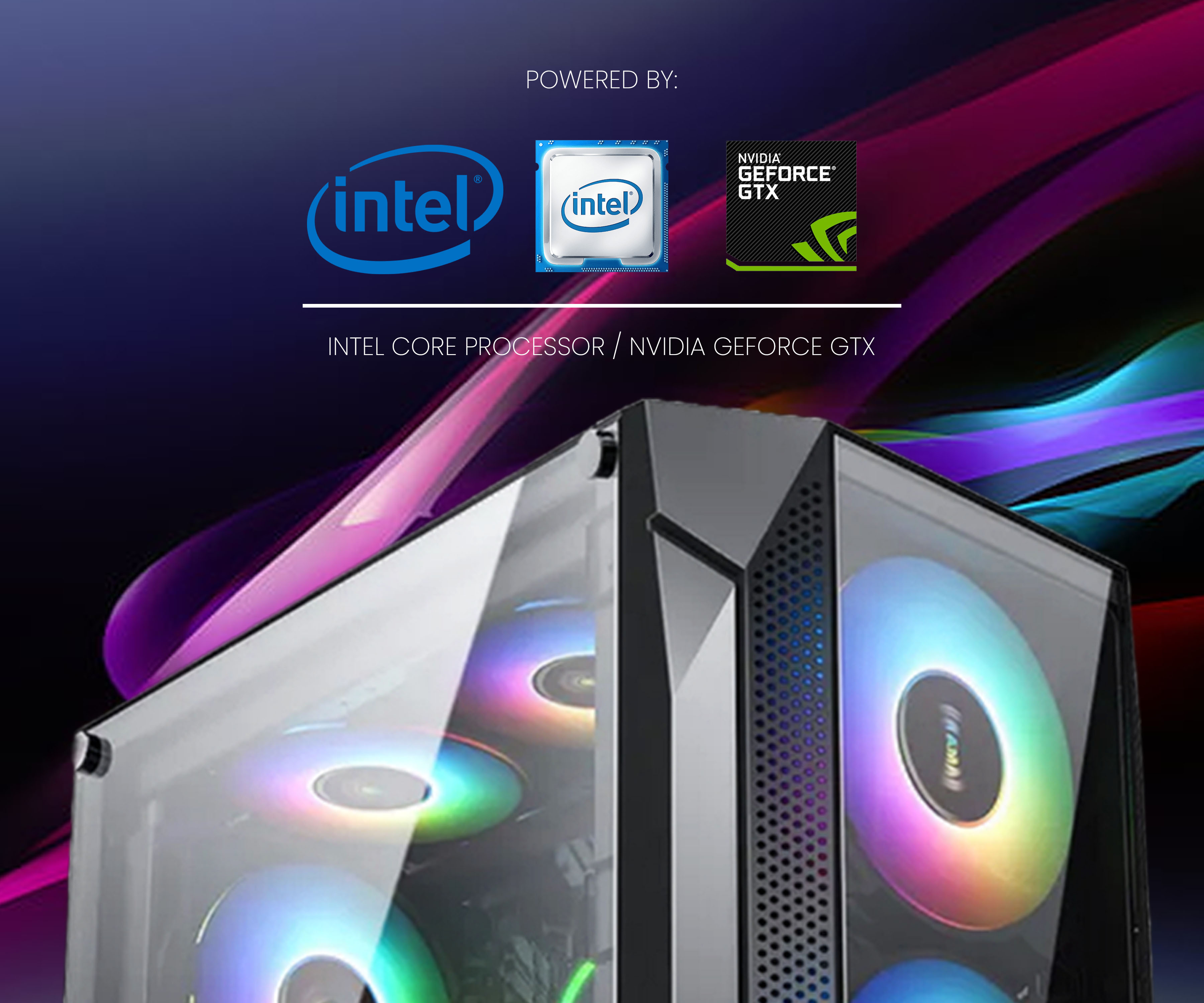 Gaming Rig Set Core i7 8th, Core i7 7th, Core i5 7th, Ryzen 3 ...