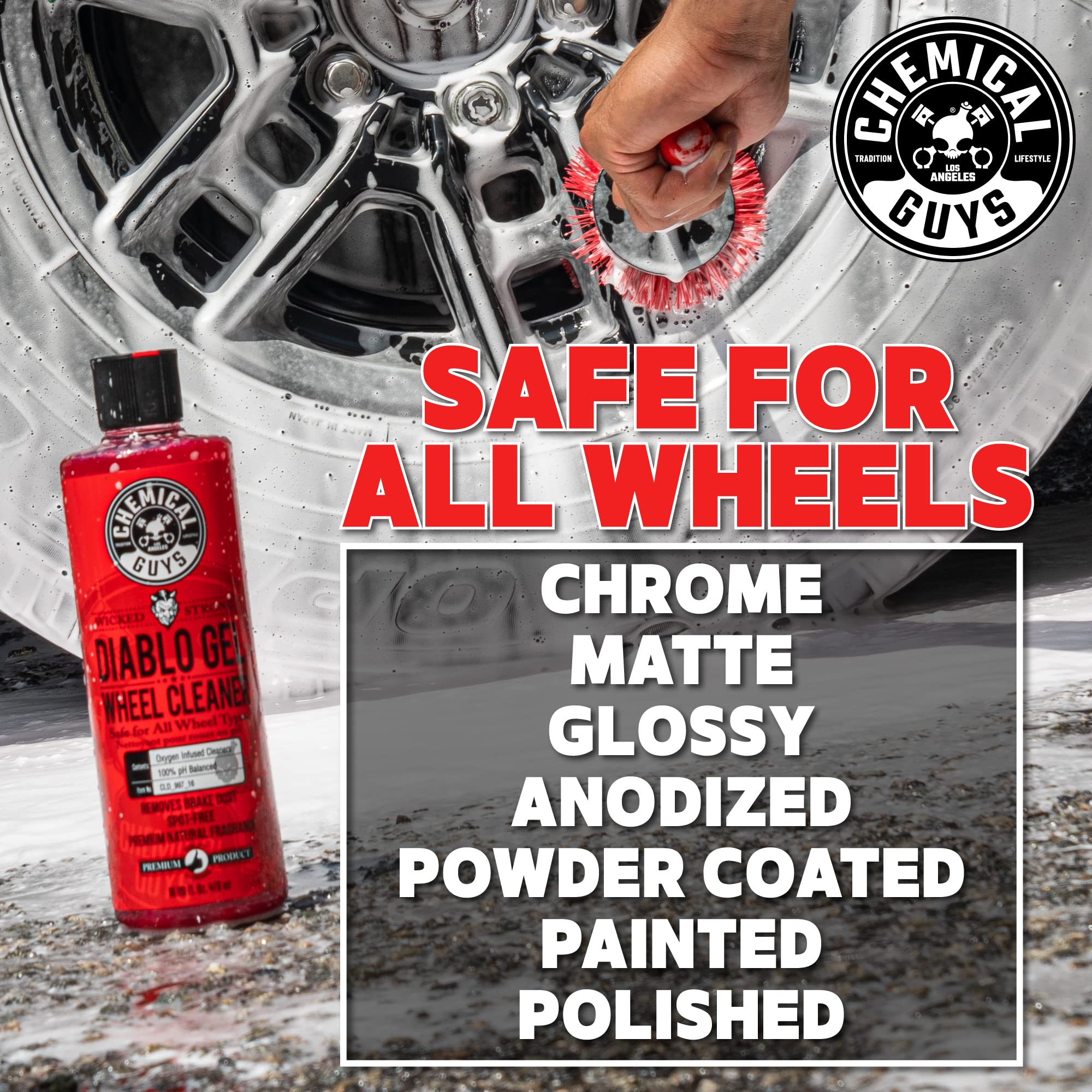 Chemical Guys Diablo Gel Wheel And Rim Cleaner (16 Fl. Oz.) | Shopee ...