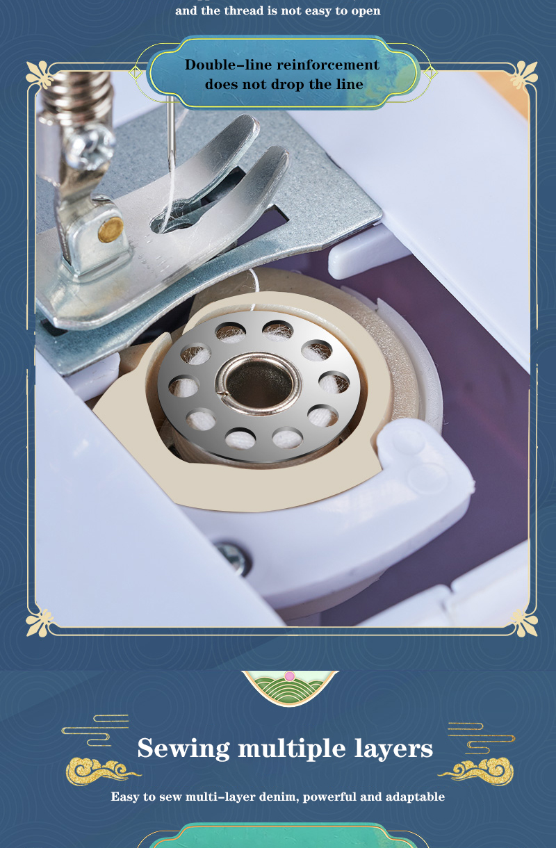 【ALL FLYING】Sewing Machine 309 Portable Mini Electric Home Portable ...