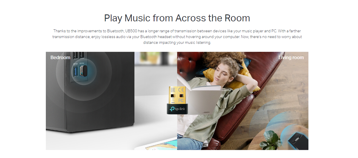 TP-Link UB500/ UB500 PLUS Bluetooth 5.0 Nano USB Bluetooth Adapter ...