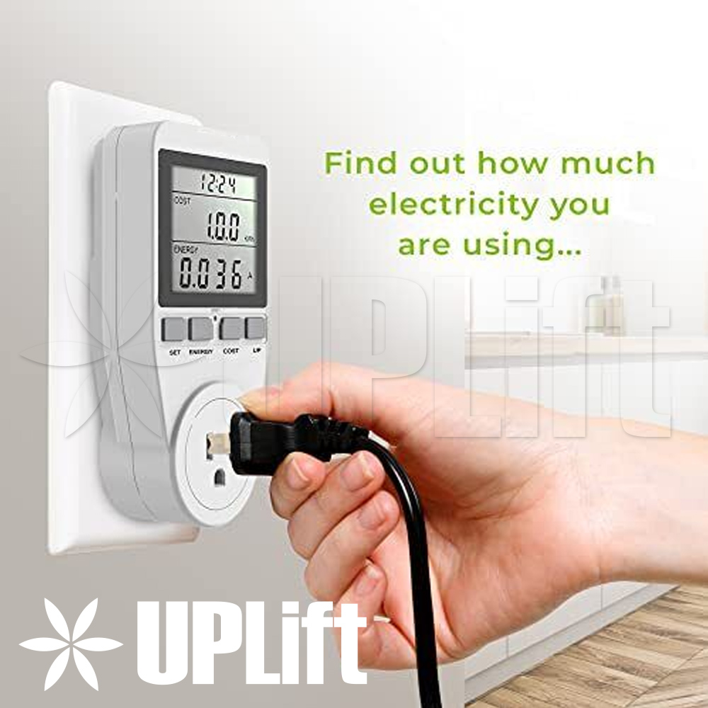 UPLift Digital Power Meter Reader Killawatt Wattmeter KWh Electricity ...